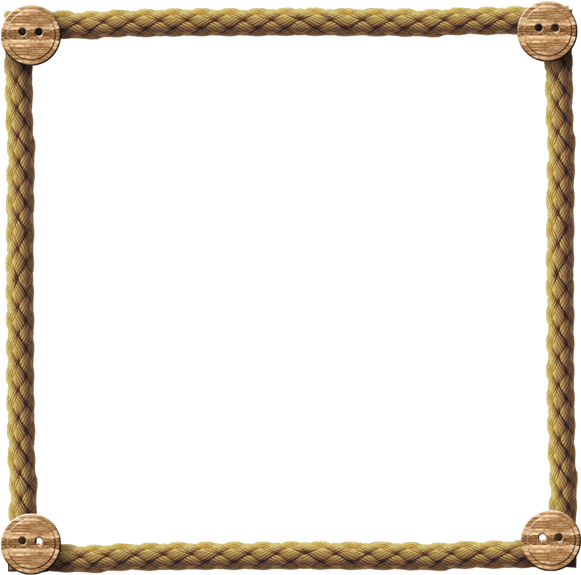 Download Rope Frame - Frame Rope | Transparent PNG Download | SeekPNG