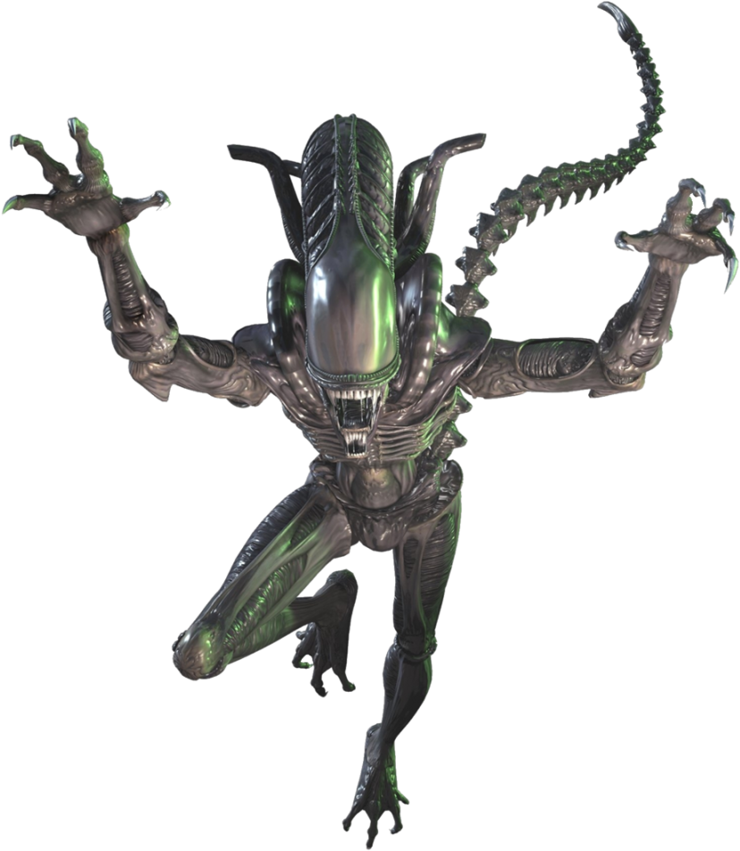 Alien Transparent Png - Alien Isolation Alien Png (892x1024), Png Download