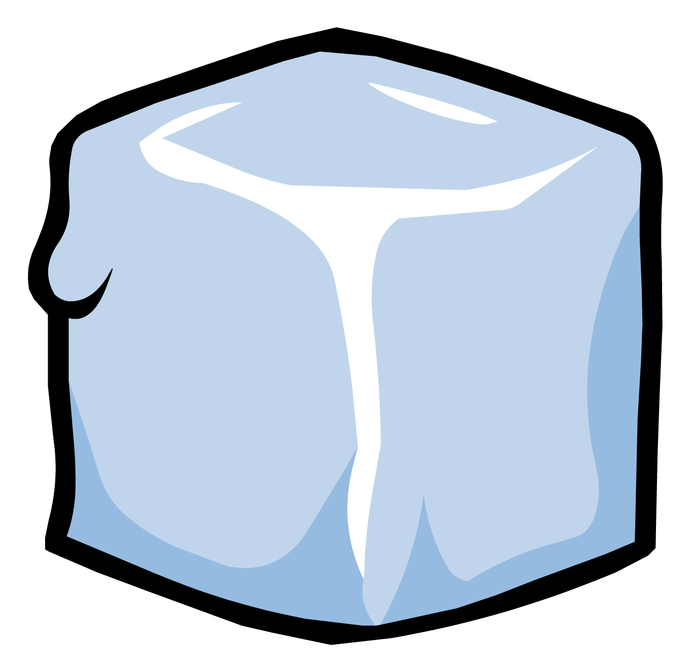 Picture Black And White Library Ice Transparent Block - Ice Block Png ...