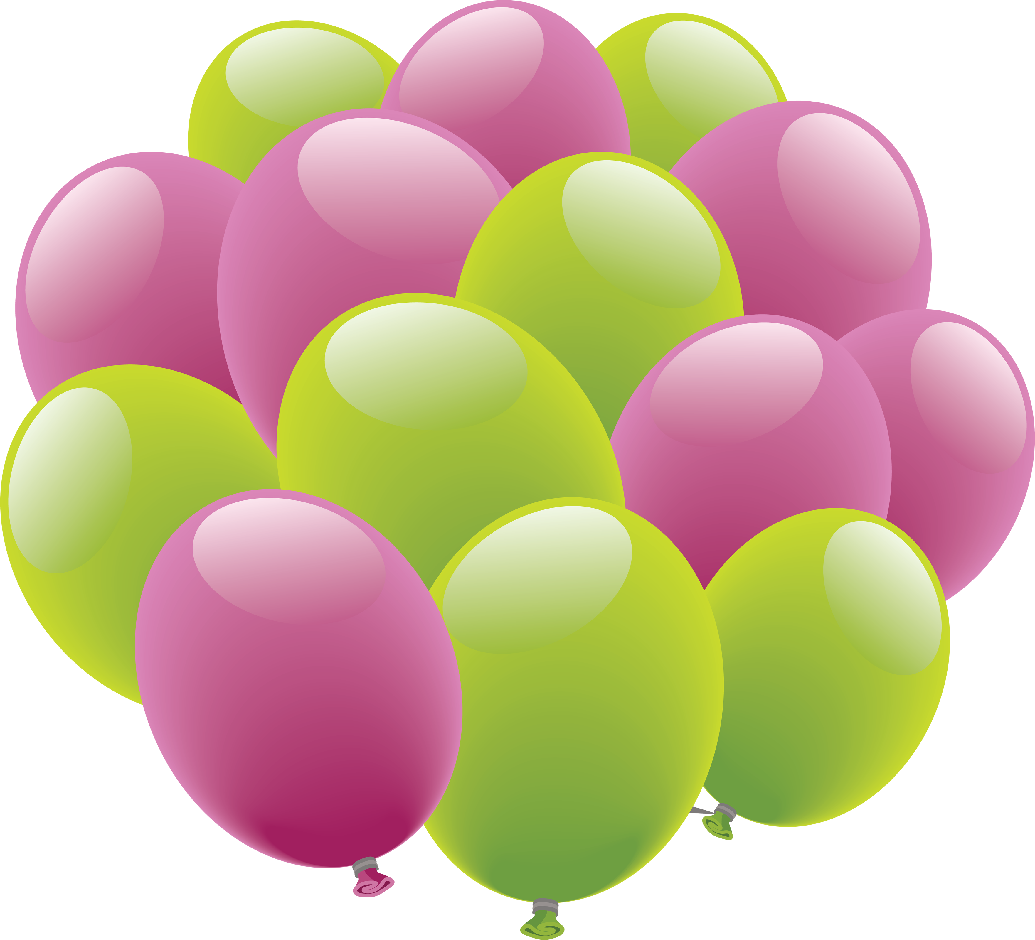 Free Clipart Birthday Balloon - Happy Birthday Aka Pink & Green ...