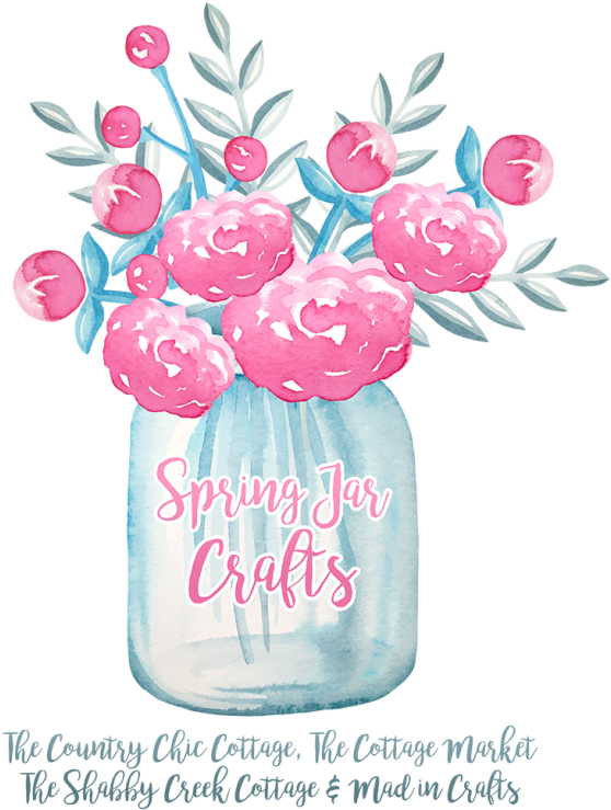 Want To See More Spring Jar Crafts Be Sure To Visit - Spring Watercolor ...