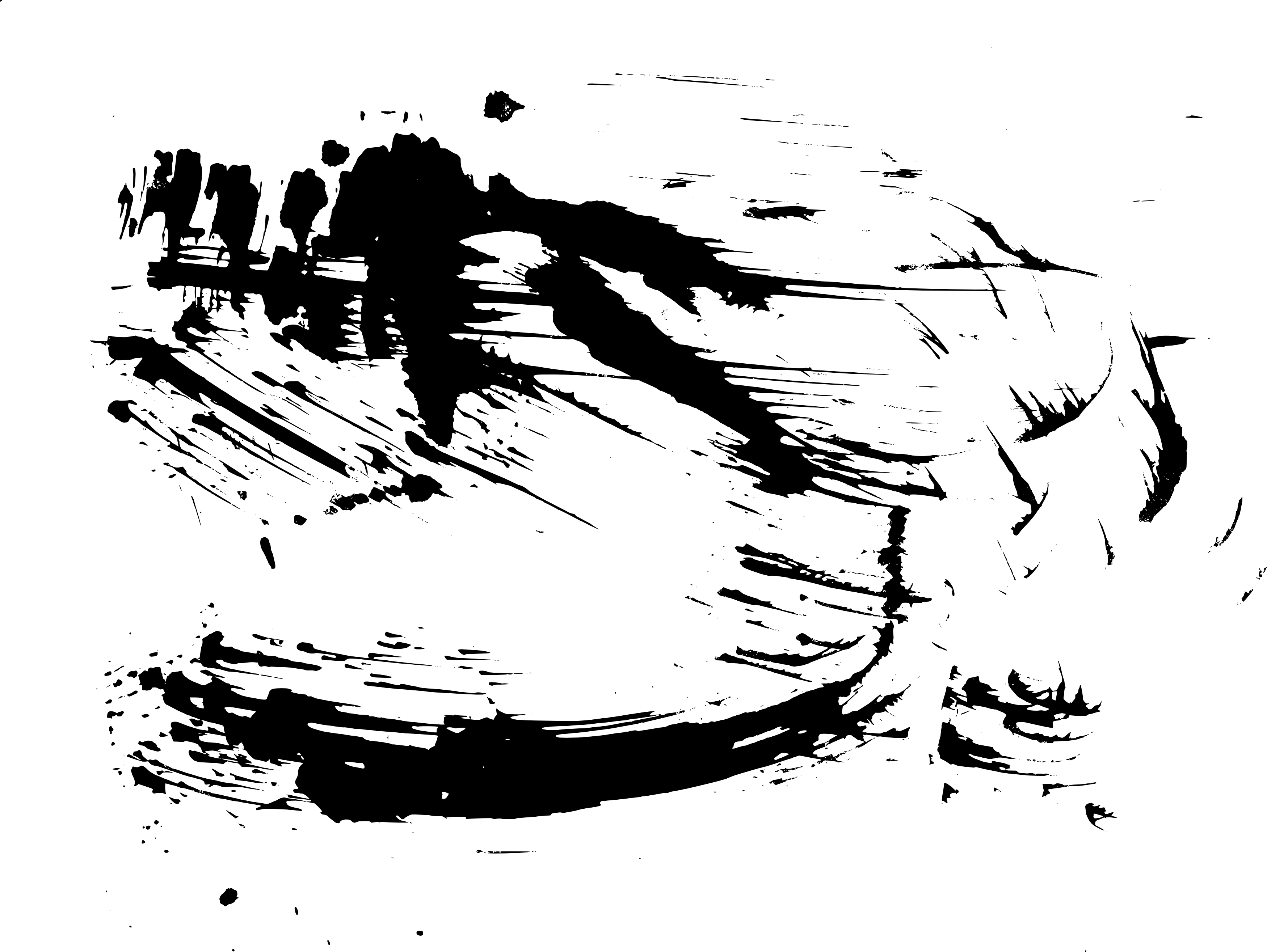 Scratch Vector Ink - Ink Scratch Png (3500x2631), Png Download