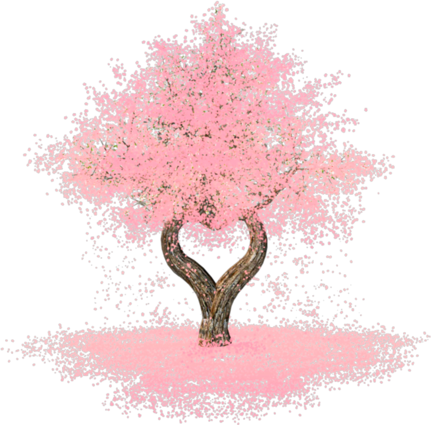 Ftestickers Watercolor Tree Pink Transparent - Maple (1024x1024), Png ...