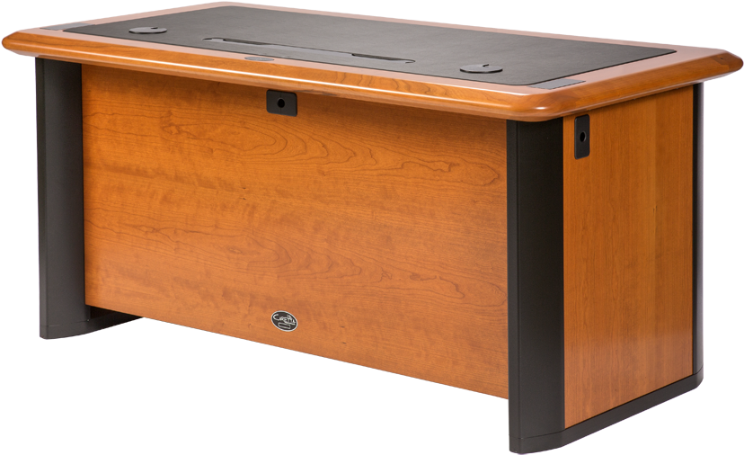 Computer Desk Png Pic - Computer Table Png (850x526), Png Download