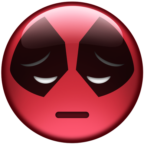 Deadpool Emojis (600x600), Png Download