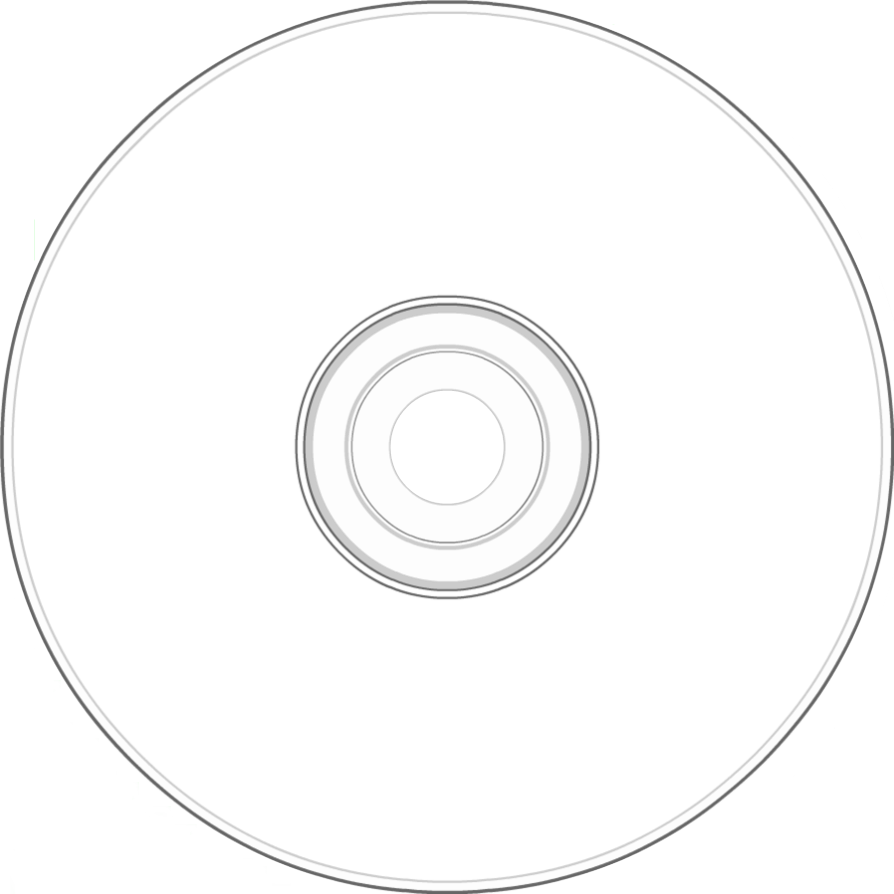 Black Cd Png (894x894), Png Download