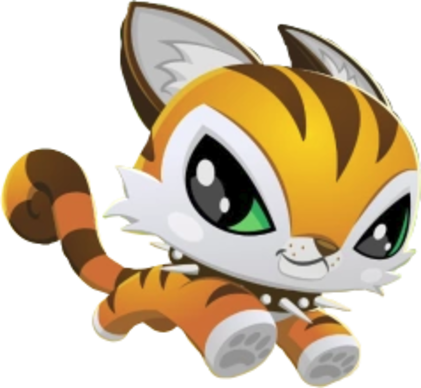 Dash Tag Wiki Tiger - Dash Tag Tiger Png (421x388), Png Download