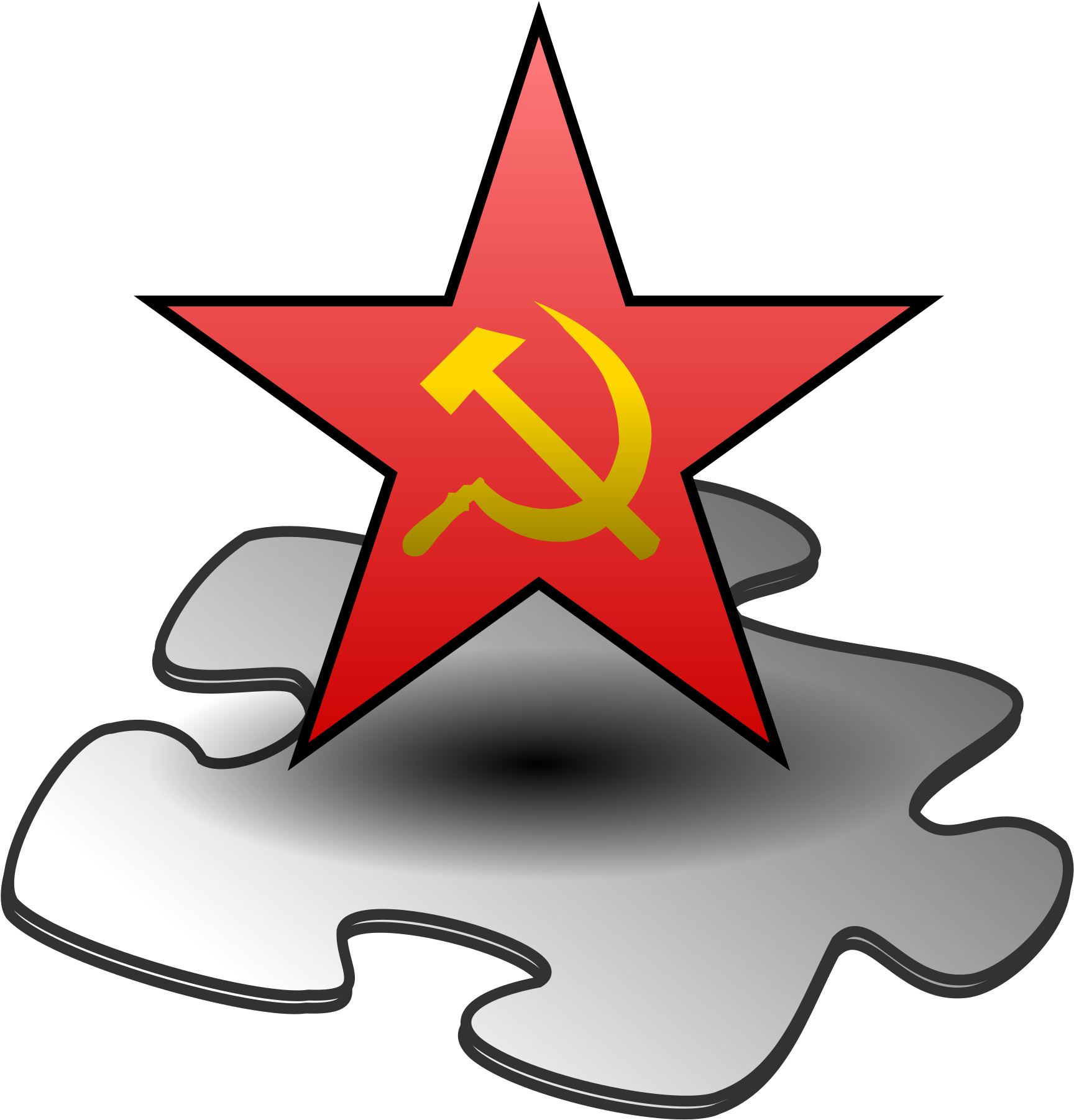 Open - Communism Was A Mistake (2000x2000), Png Download