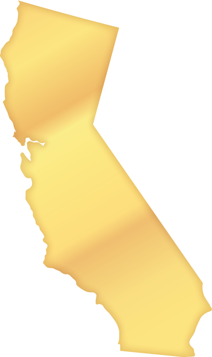 California Regions - Clip Art (416x700), Png Download