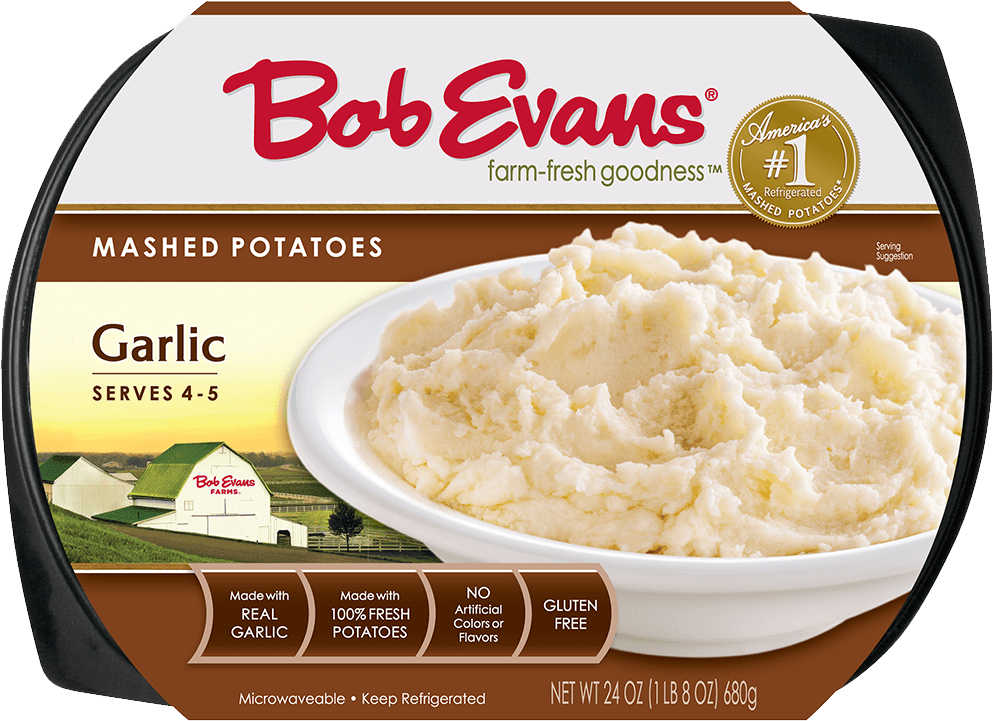 Bob Evans Mashed Potatoes (1000x1000), Png Download