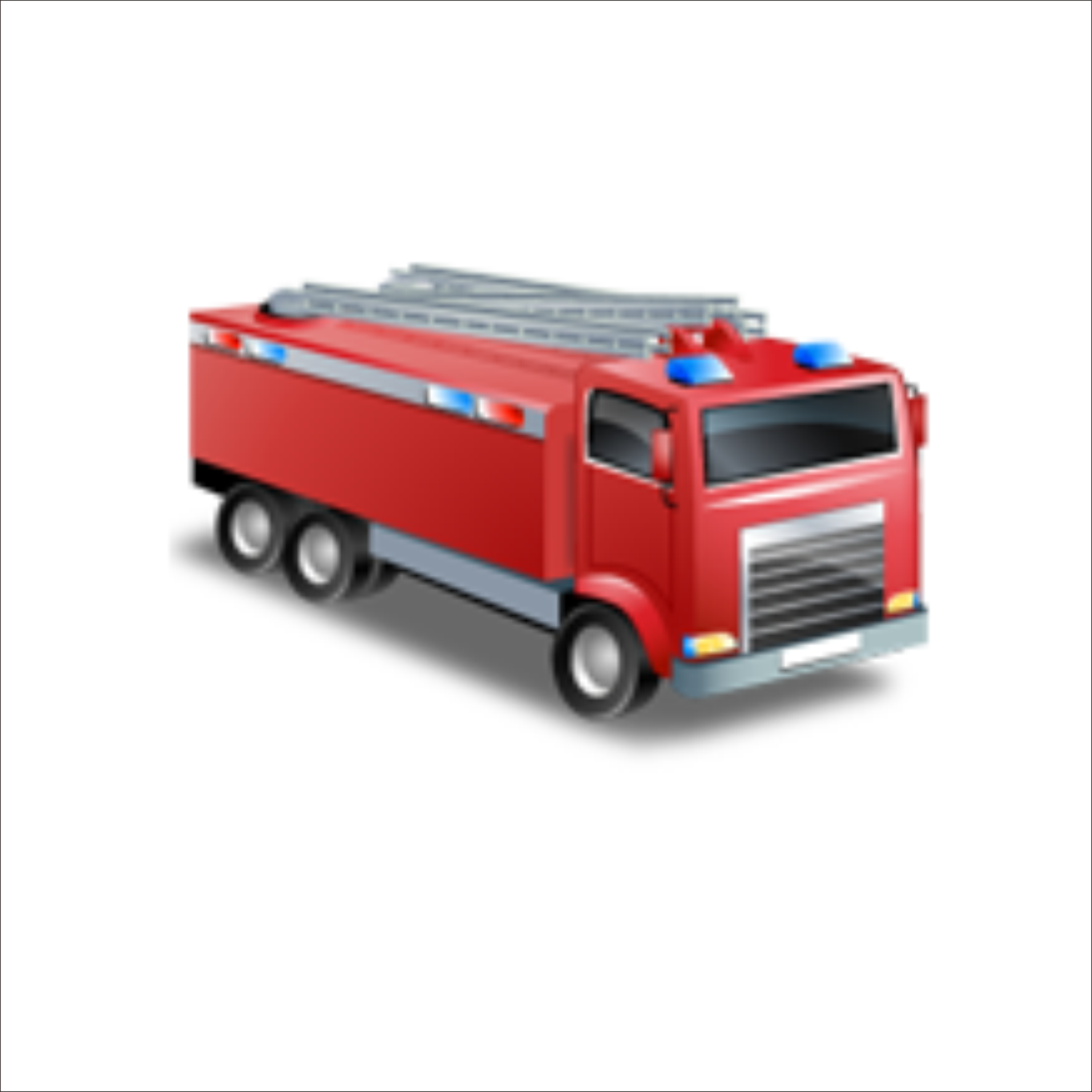 Firefighting Car Fire Engine Icon - Car (1773x1773), Png Download