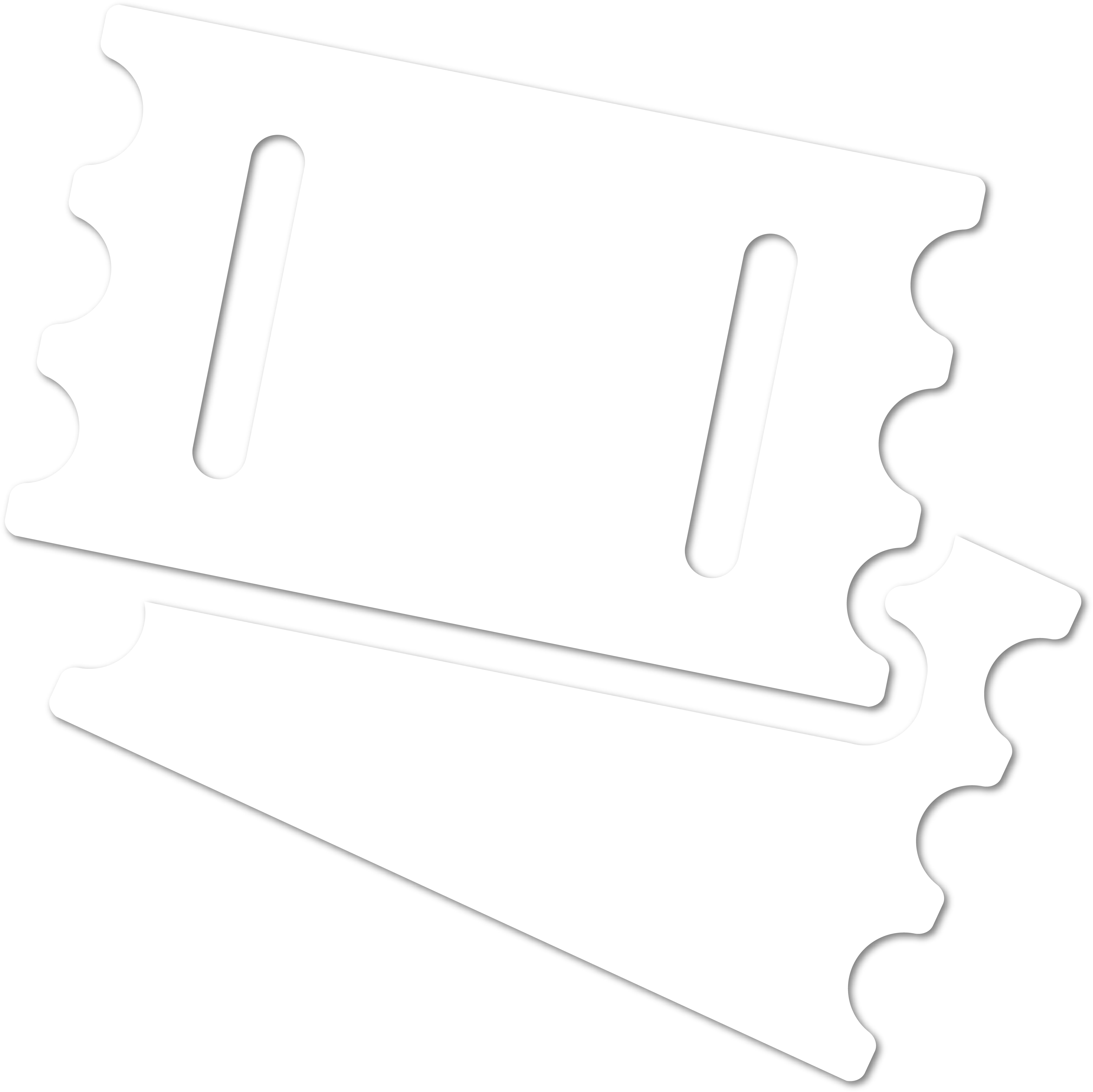 Download Health Fair Employee Raffle Ticket - Tickets Icon Png White ...