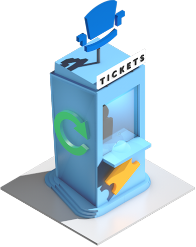 Ticket Resale Icon - Ticket (390x491), Png Download
