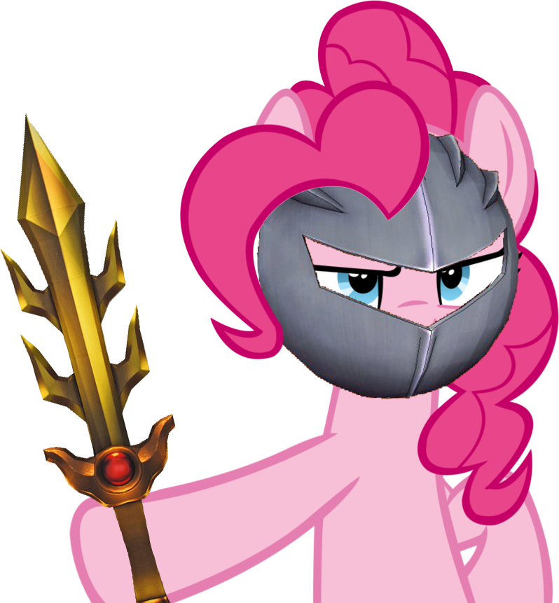 Earth Pony, Female, Kirby, Mare, Mask, Meta Knight, - Pinkie Pie Knight ...