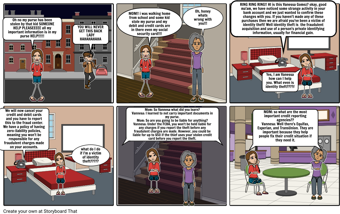 Identity Theft - Comics (1164x733), Png Download