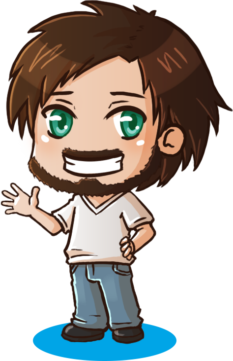 Download Chibi Saying Hello - Cartoon | Transparent PNG Download | SeekPNG