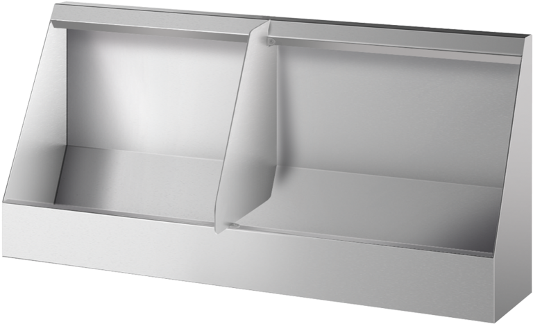 Divider For Wall-hung Trough Urinal - Shelf (800x800), Png Download