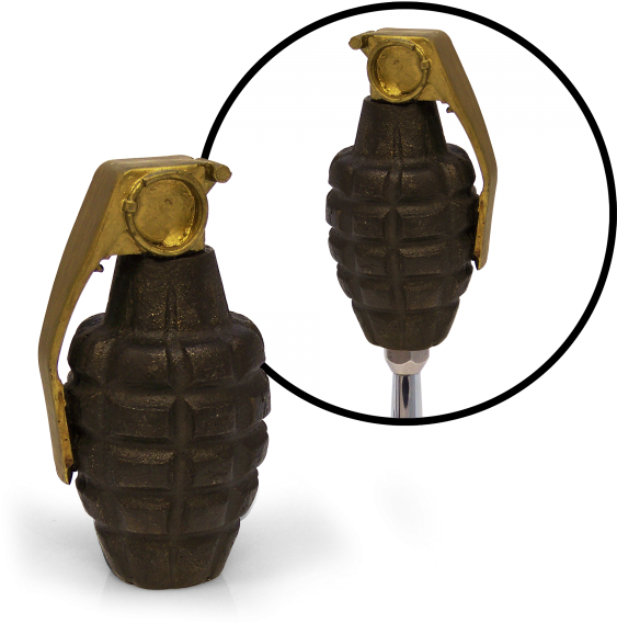 Grenade Shift Knobs (600x600), Png Download