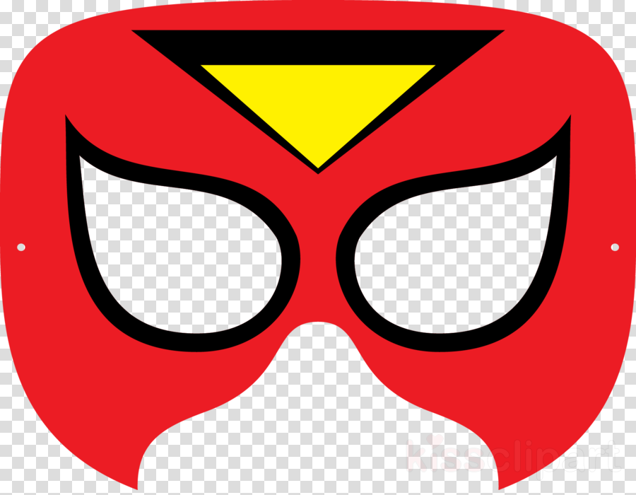 Clipart Resolution 1787*1375 - Super Hero Mask Clip Art (900x700), Png ...