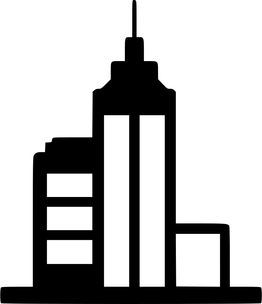 City Icons Free - Building Infrastructure Icon Png (846x980), Png Download