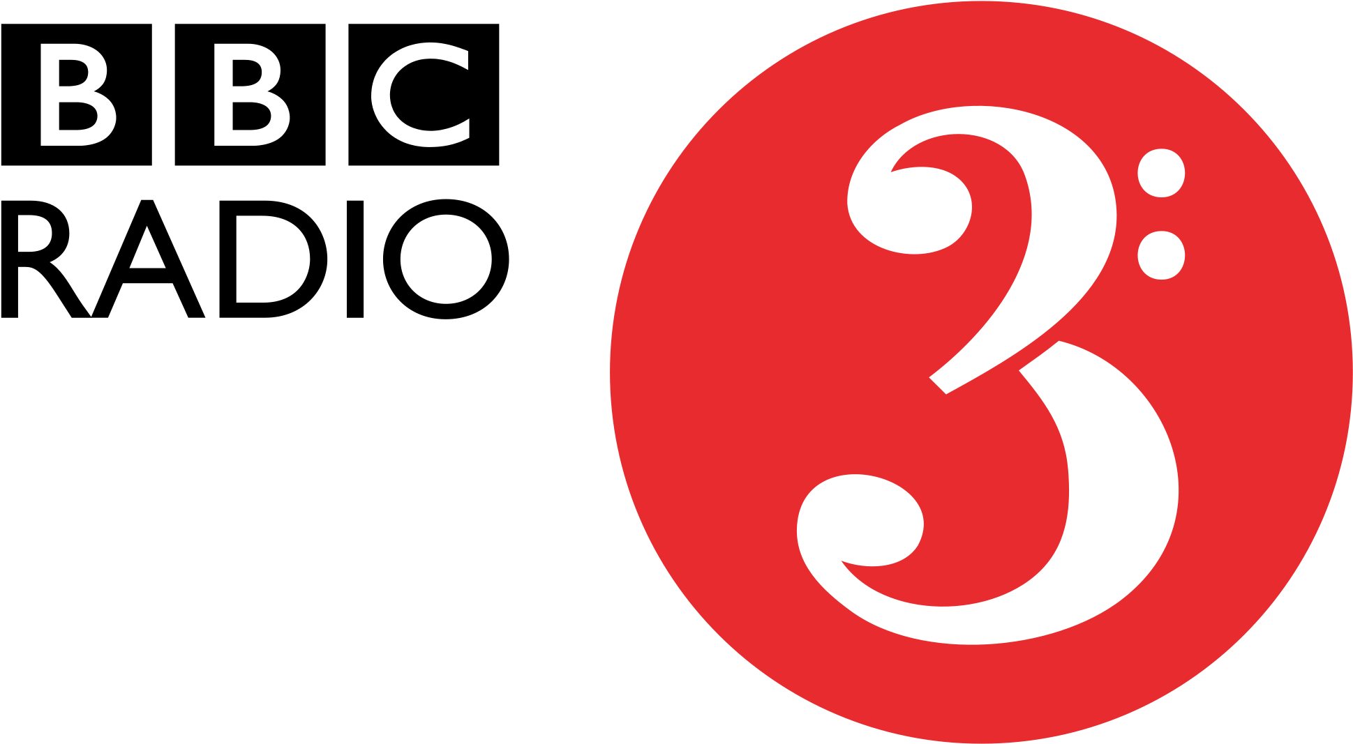 Radio 3 Logo - Bbc Radio 3 Logo (2000x1128), Png Download