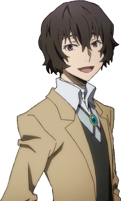 Download Osamu Dazai Renders // Anime - Dazai Osamu Transparent ...