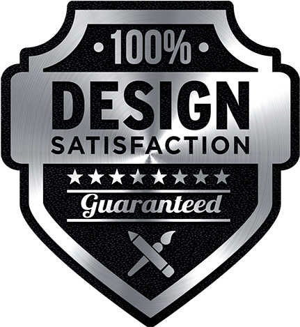 100% Design Satisfaction Guaranteed - Label (864x598), Png Download