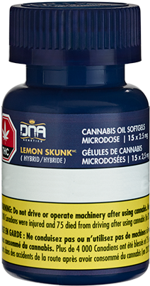 Dna Genetics Lemon Skunk - Capsule (500x500), Png Download