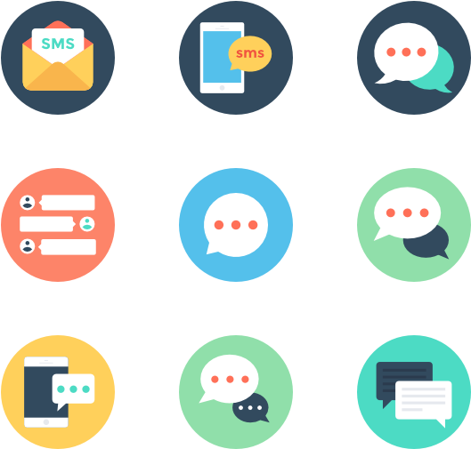 Download Text Messaging 50 Icons - Messaging Icons | Transparent PNG ...
