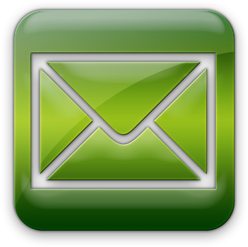 Download Envelop, Mail, Letter, Square, Email, Message Icon - Green ...