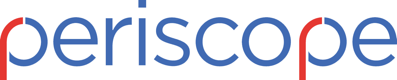 Periscope Logo Hd Text - Periscope Png (1366x275), Png Download
