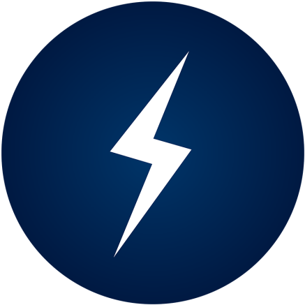 Download Lightning Icon, Icon, Sign, Symbol Png And Vector - Emblem ...