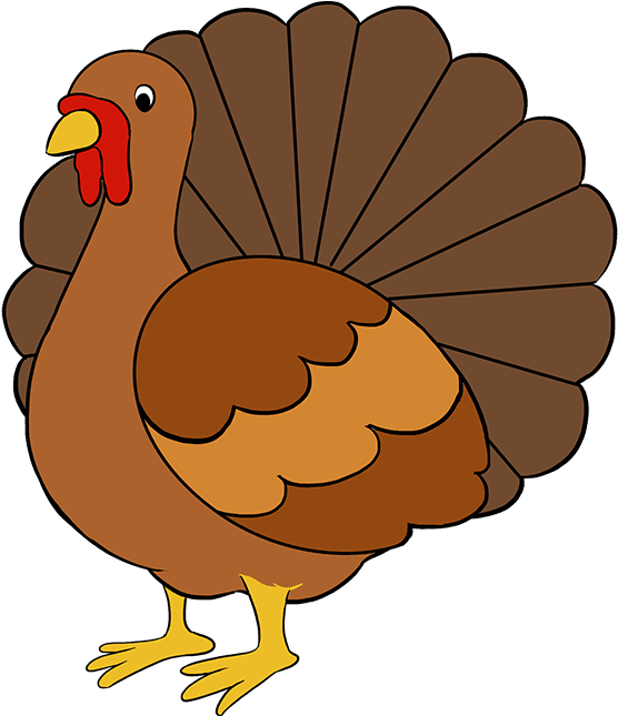 Drawn Turkey Transparent - Turkey Drawing (400x400), Png Download