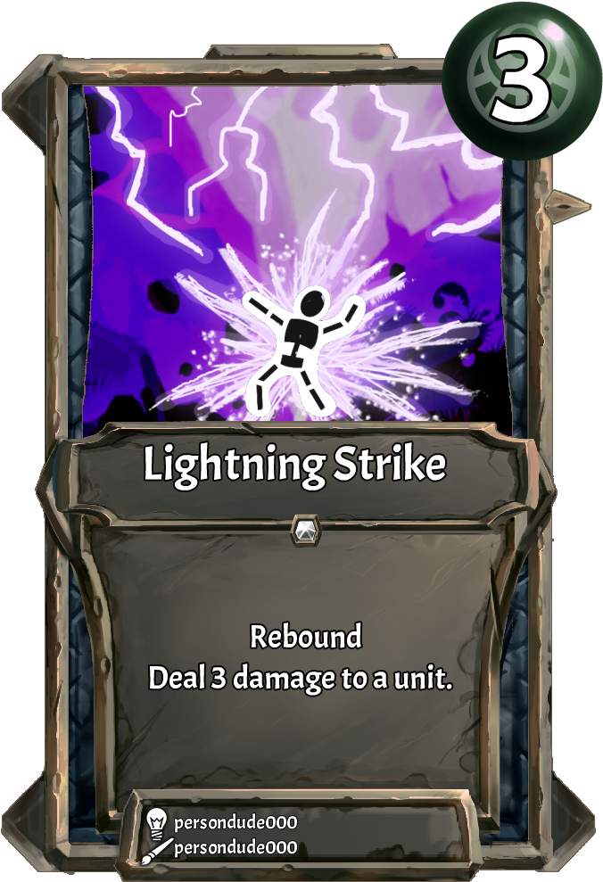 [card] Lightning Strikeweek - Pc Game (700x1041), Png Download