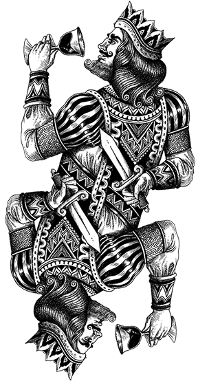 King Card - Macbeth (287x600), Png Download