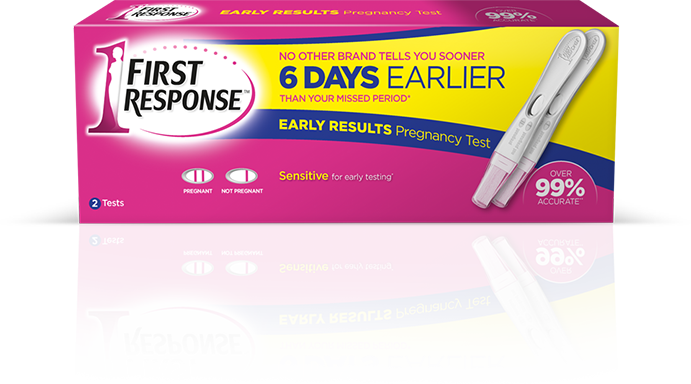 First Response™ Rapid Result Pregnancy Test - First Response Pregnancy ...