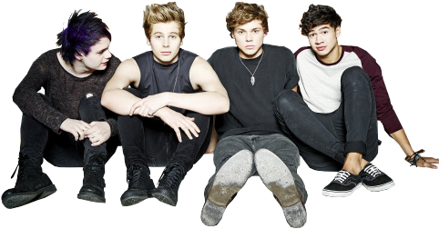 5sos Transparent Png Freeuse - 5 Seconds Of Summer (500x500), Png Download