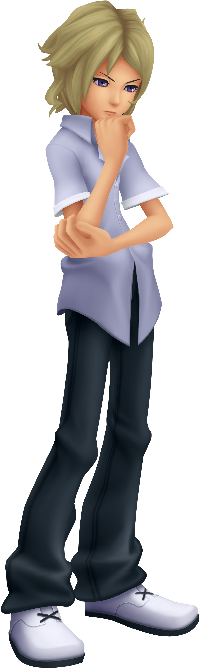 Joshua - Joshua Twewy Kingdom Hearts (1559x2840), Png Download