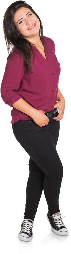 Image - Girl (420x1000), Png Download