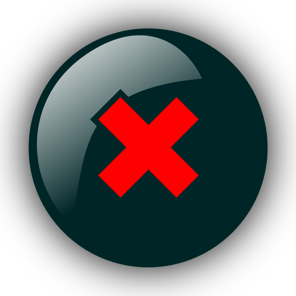Small Png Close Button Icon (600x600), Png Download