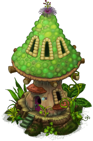Tree Hut - Wiki (317x479), Png Download