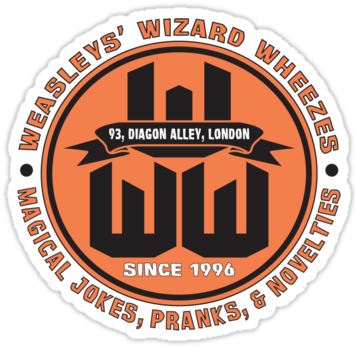 Weasleys Wizard Wheezes Logo - Weasleys Wizard Wheezes (375x360), Png ...