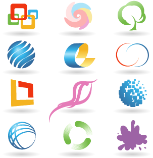 Download Modern Pattern Vector Png Template - Logo Şekilleri ...