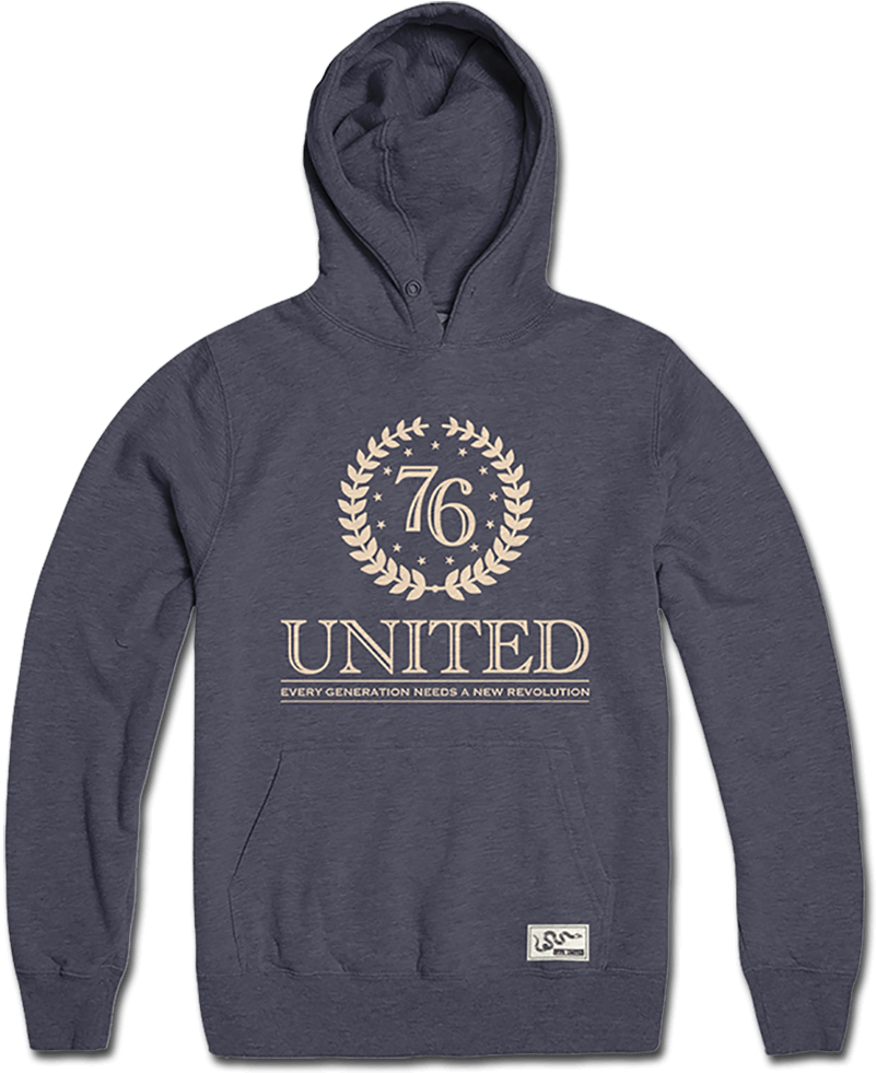 1776 United Logo Hoodie Template V=1536849692 - Hoodie (1024x1024), Png ...