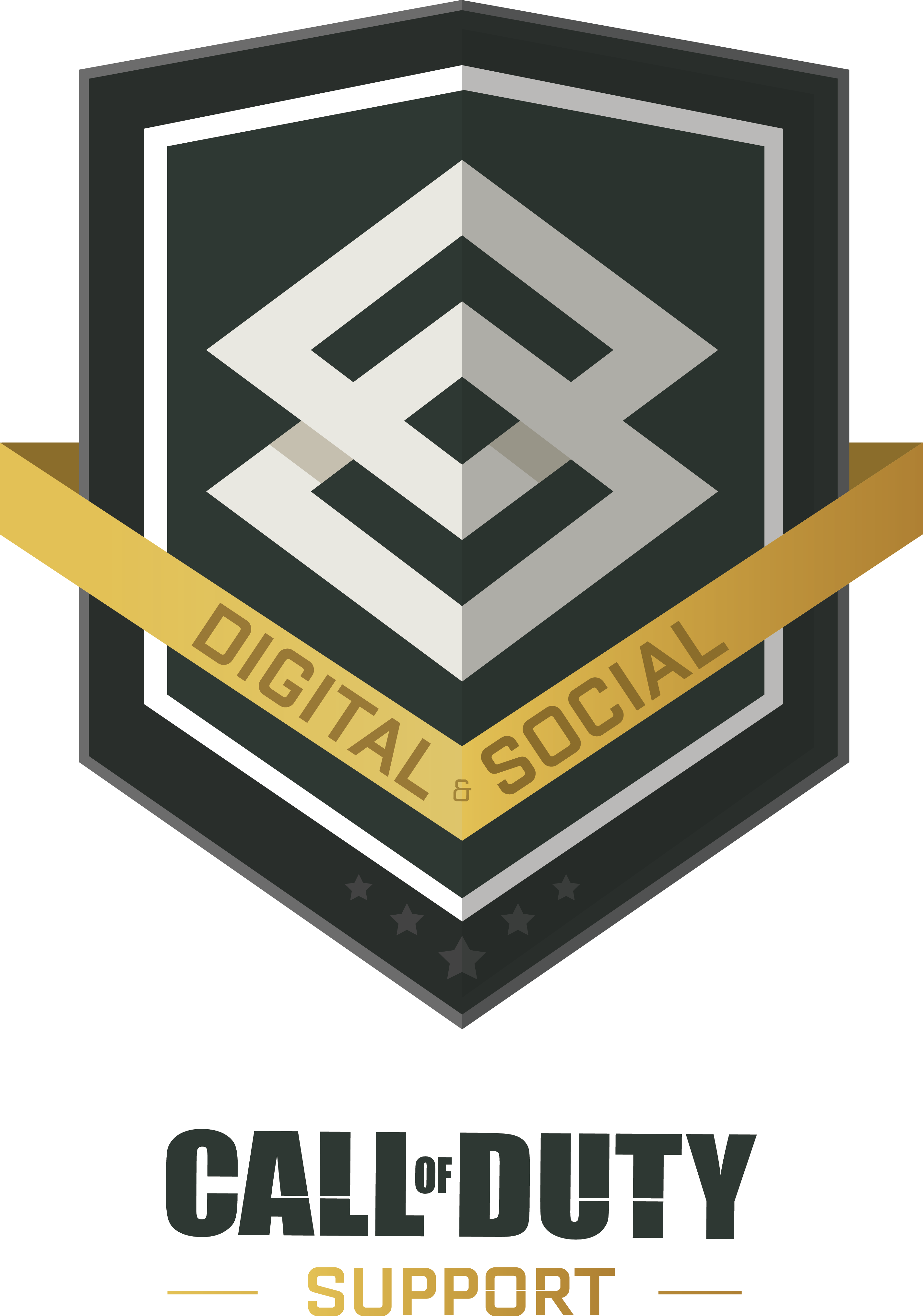 Call Of Duty Support Badge - Call Of Duty (2847x4059), Png Download