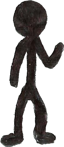 Stickman - Use Case Diagram (257x521), Png Download