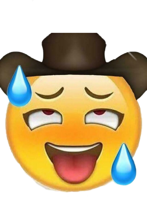 Download Ahegao Emoji | Transparent PNG Download | SeekPNG