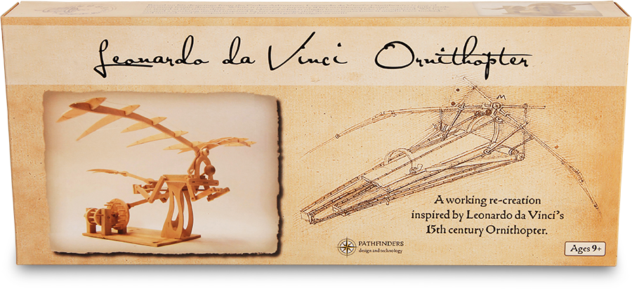 Leonardo Da Vinci Ornithopter - Pathfinder Da Vinci Ornithopter ...