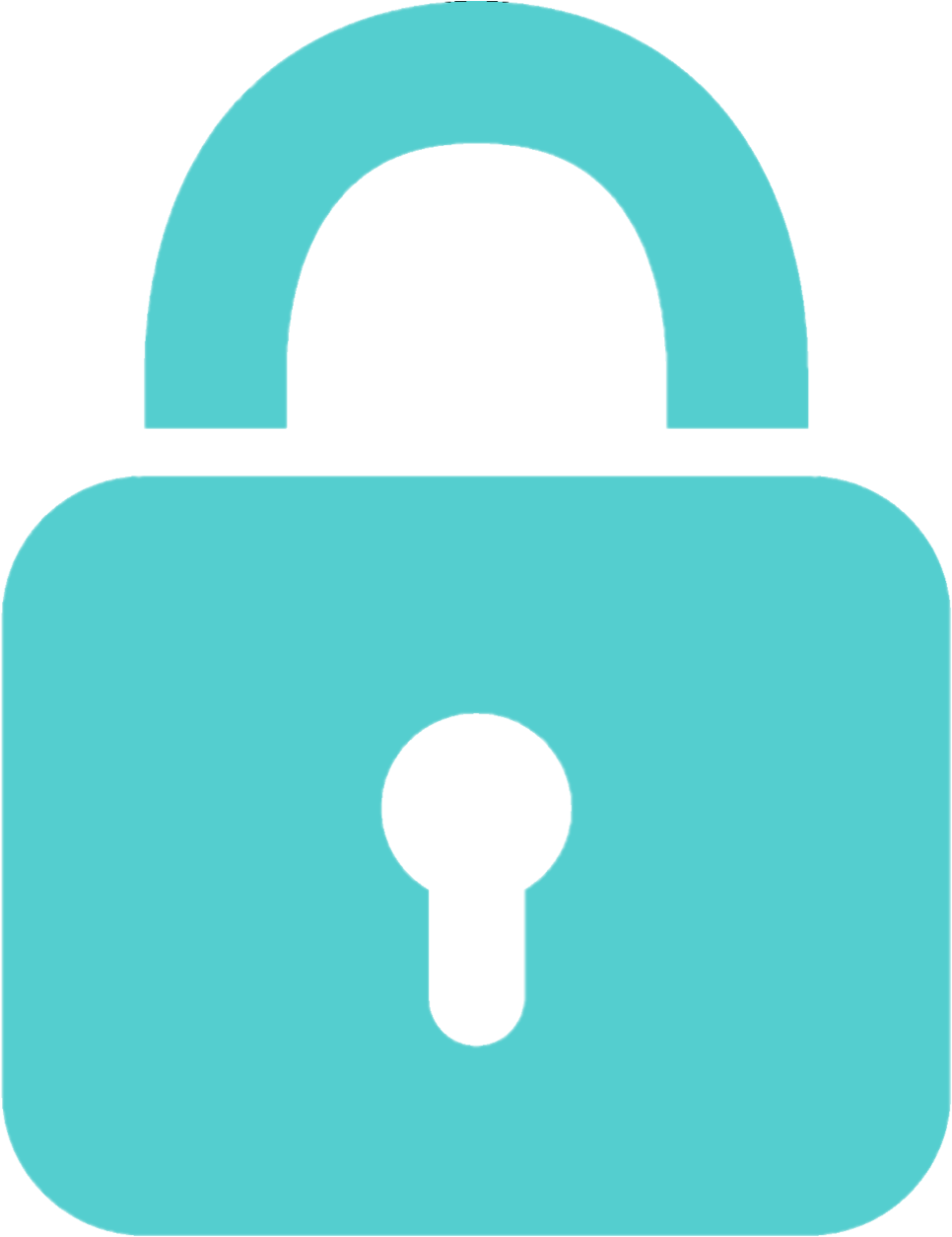 Lock Icon Blue - Lock Clipart Transparent (1000x1271), Png Download
