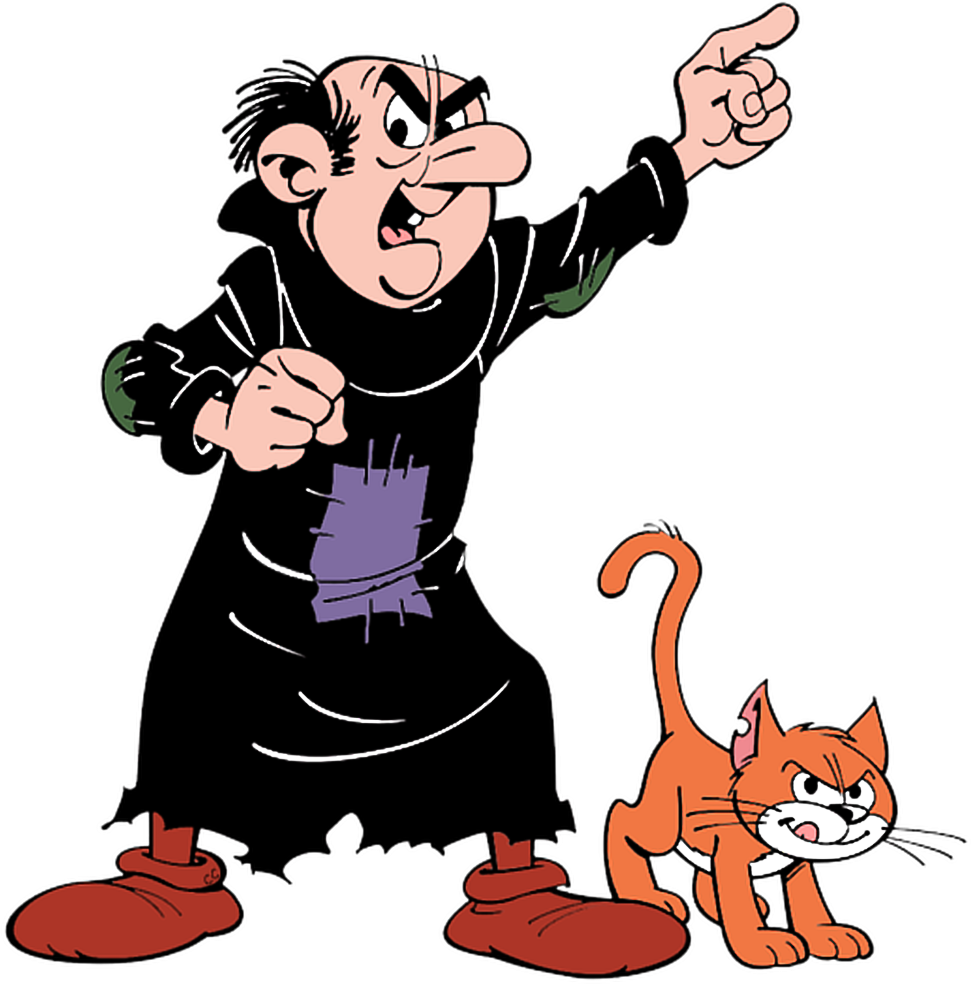 Download Gargamel Und Azrael Gif | Transparent PNG Download | SeekPNG